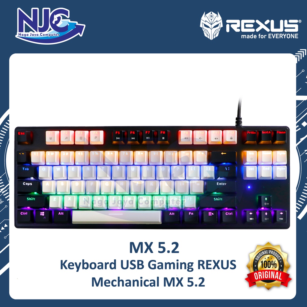 Jual REXUS KEYBOARD GAMING MECHANICAL LEGIONARE MX5.2 TKL | Shopee Indonesia