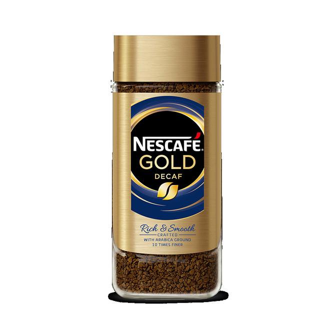 Jual Nescafe Gold Decaf Rich & Smooth With Arabica Coffee 100 Gram ...