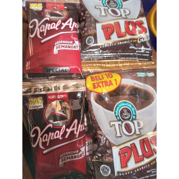 Jual Kopi spesial Mini kapal Api 6,5gram (10pics) | Shopee Indonesia