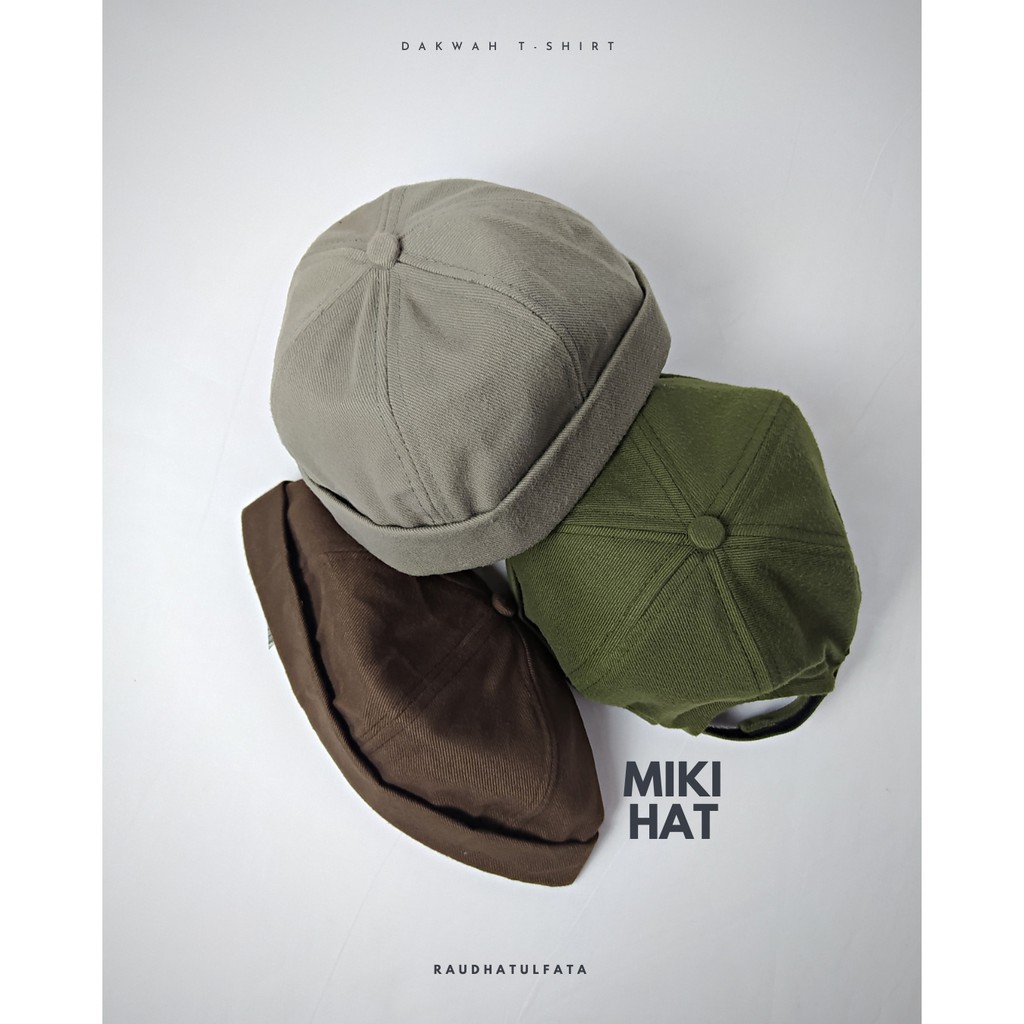 Jual Mikihat Topi Peci Mikihat Dewasa Kanvas Premium Terbaru | Shopee ...