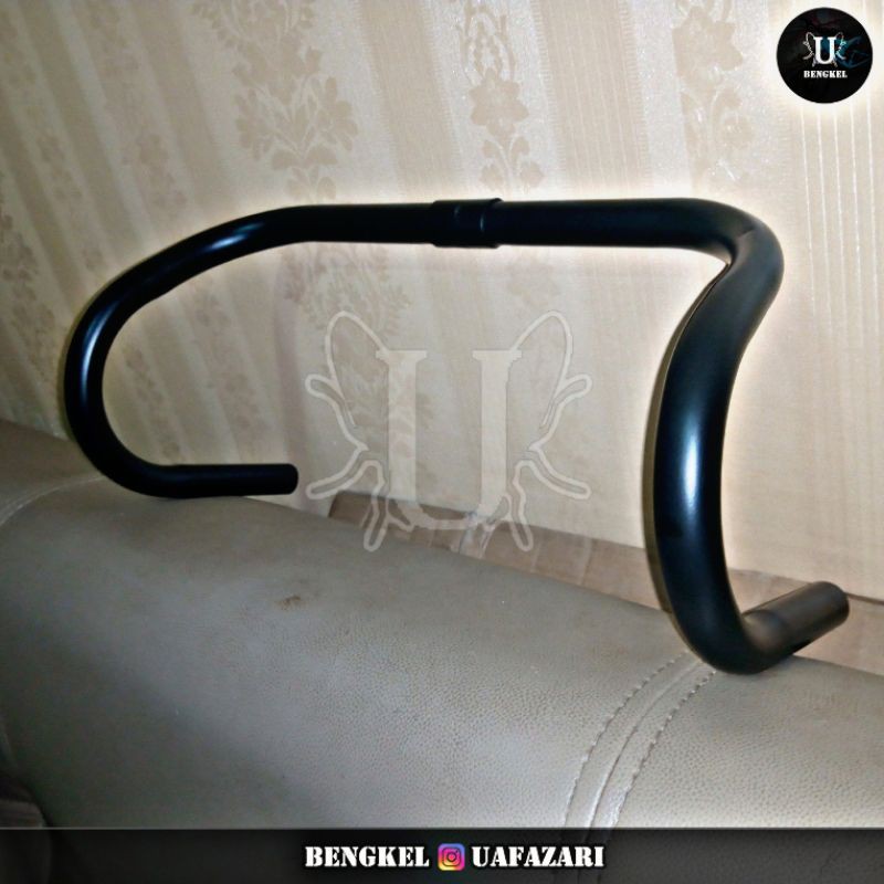 Jual Stang Sepeda Balap Domba Dropbar Hitam UK Standar Minion Fixie Lipat | Shopee Indonesia