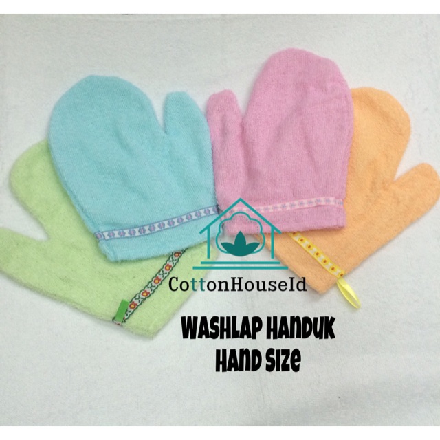 Jual Waslap Hand Size (Pemesanan minimal 6 pcs) | Shopee Indonesia