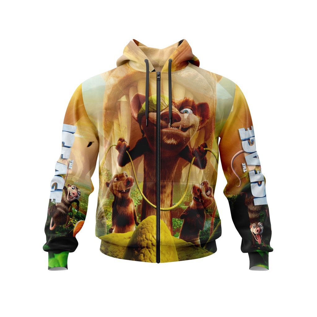 Jual Jaket Hoodie Pria Animasi Ice Age Adventures Of Buck Wild 01 Full ...