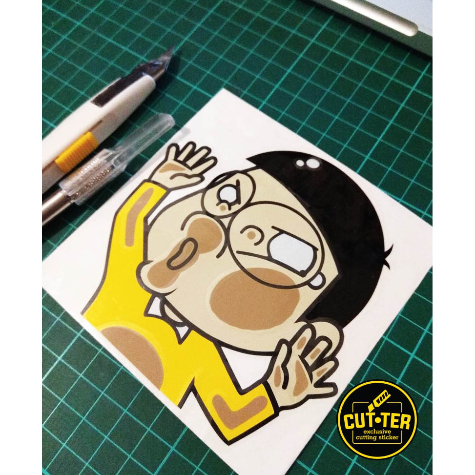 Jual cutting sticker NOBITA trapped | Shopee Indonesia