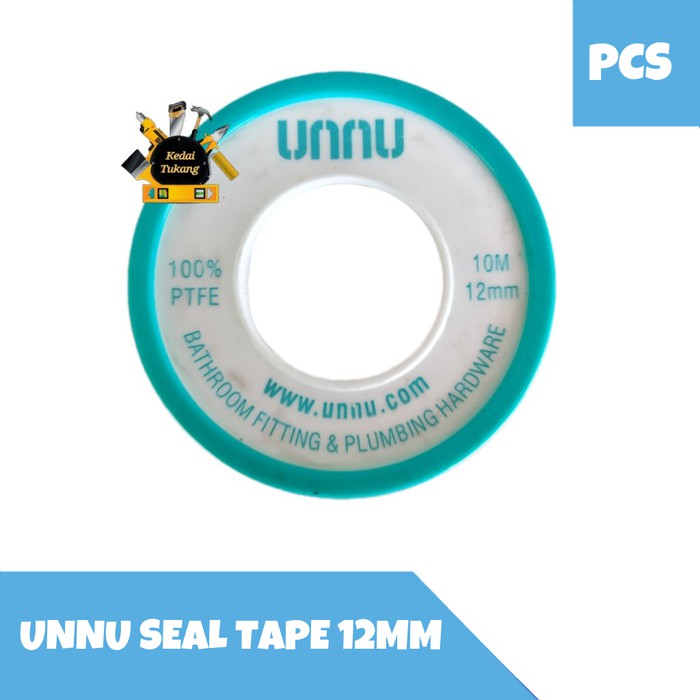 Jual KEDAI TUKANG - UNNU Seal Tape 12 mm Isolasi Kran Air Selotip ...