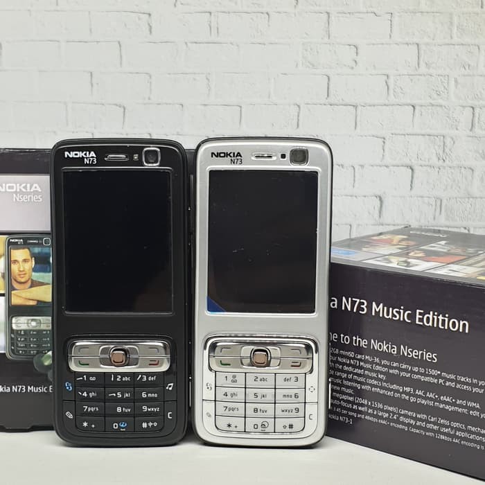 Jual Hp/Handphone Jadul Symbian - Nokia Jadul N73 New Repurbish - HP Murah Mulus Spek Mantul (A ...