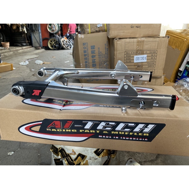 Jual Swing arm aitech cb dan gl100 oval polos arm alumunium oval pnp cb ...