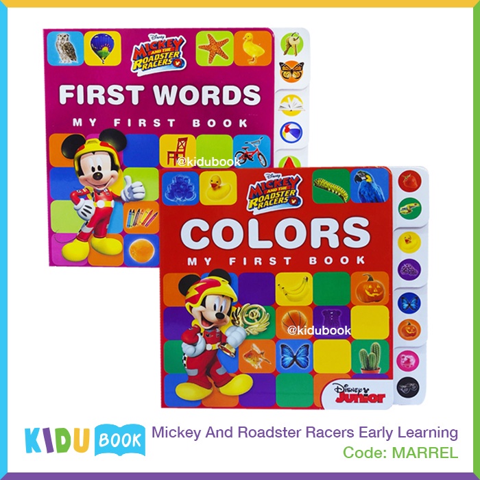 Jual Buku Anak Mickey And Roadster Racers Early Learning First Words ...