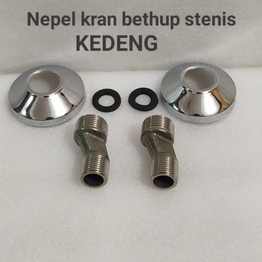 Jual NEPAL FITTING KRAN BATHUB BAHAN SS 304 1/2 INCH MERK KEDENG ...