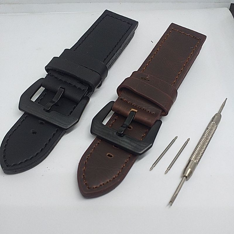 Jual TALI STRAP JAM EXPEDITION KULIT / KALEP UKURAN 22 24MM BONUS PEN ...