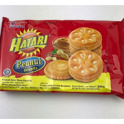 Jual Hatari Peanut Biscuit 250g | Shopee Indonesia