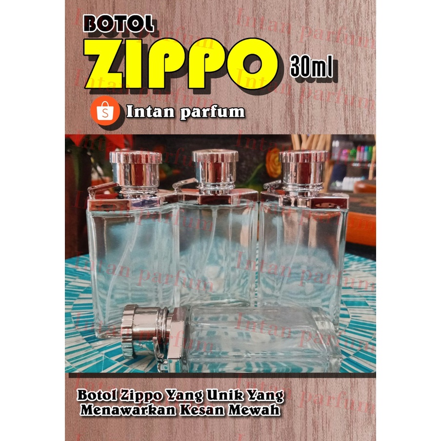 Jual Botol Parfum kaca 30ml/unik/botol zippo | Shopee Indonesia