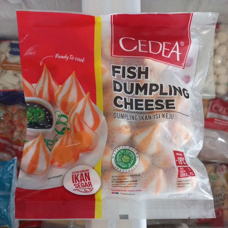 Jual Cedea Dumpling Keju Fish Dumpling Cheese 500g | Shopee Indonesia