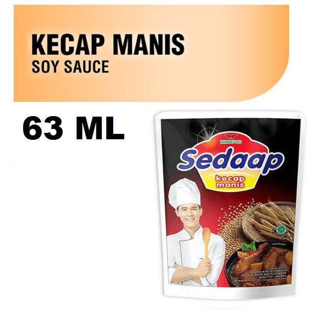 Jual Sedaap Kecap Manis 63 ml - Kecap Manis Sedap 63 ml #MDR | Shopee ...