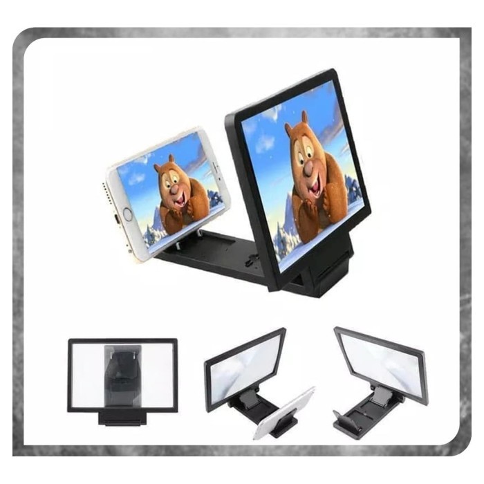 Jual ALAT PEMBESAR LAYAR 3D F1 / ENLARGED SCREEN LAYAR PEMBESAR HP LCD ...