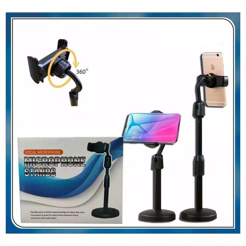 Jual STAND HP ADJUSTABLE UNIVERSAL/ HOLDER MEJA/ HOLDER STAN LIVE ...