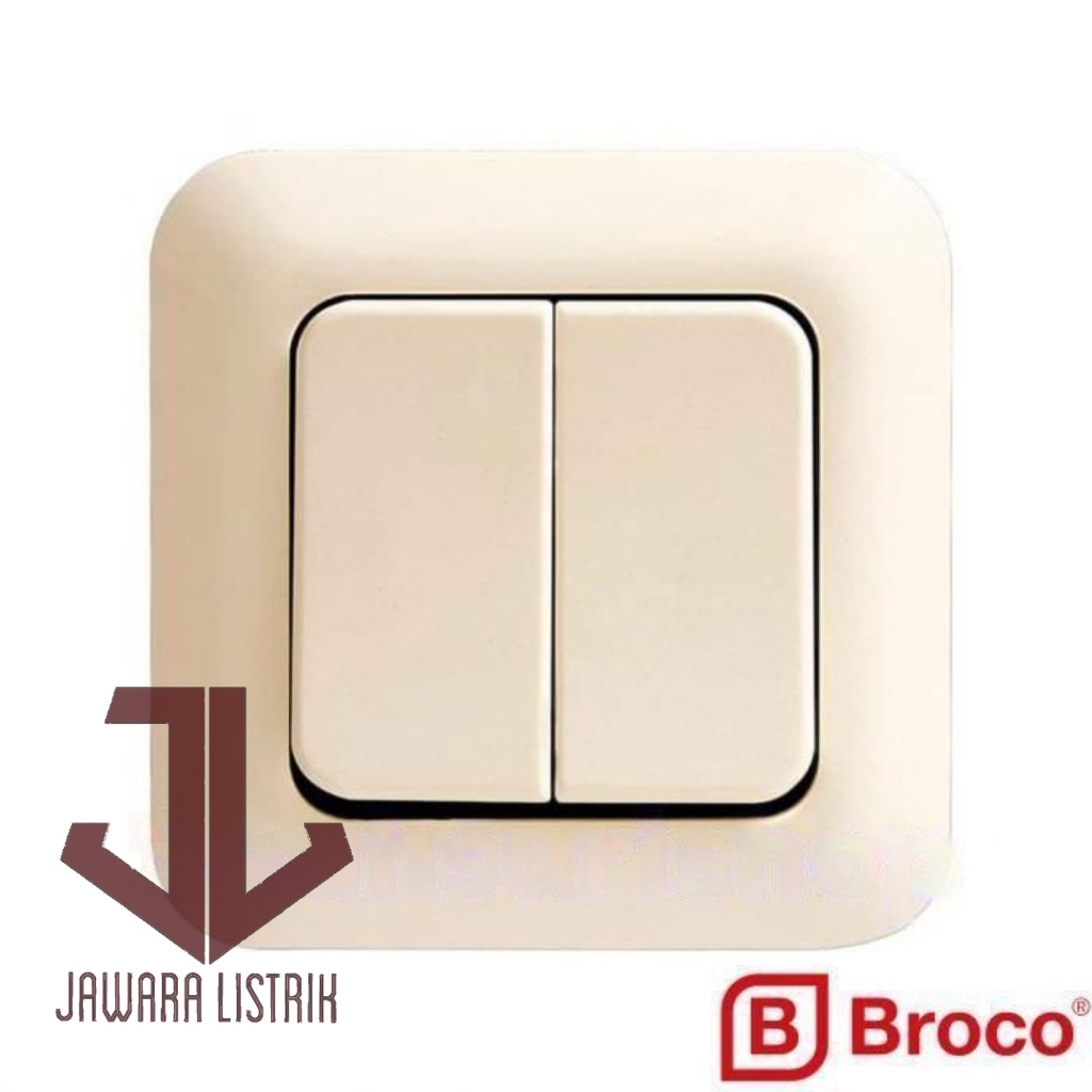 Jual SAKLAR SERI DOUBLE BROCO GRACIO INBOW | Shopee Indonesia
