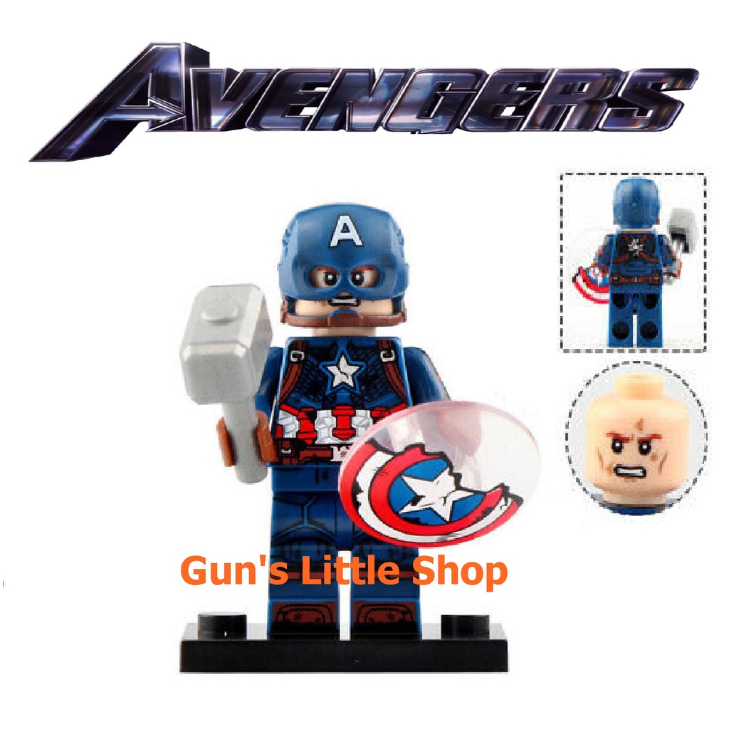 Jual Brick block - Captain America Avengers Endgame tanpa dus | Shopee ...