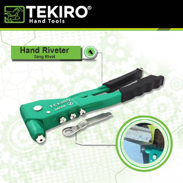 Jual Tekiro hand riveter tang riveter tekiro Tang rivet tekiro | Shopee ...