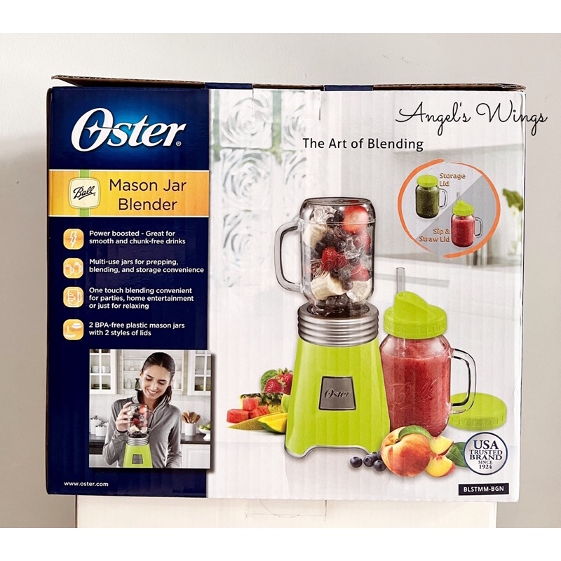 Jual OSTER Ball Mason Jar Blender (Segel Dus sudah dibuka, Barang masih Baru) | Shopee Indonesia