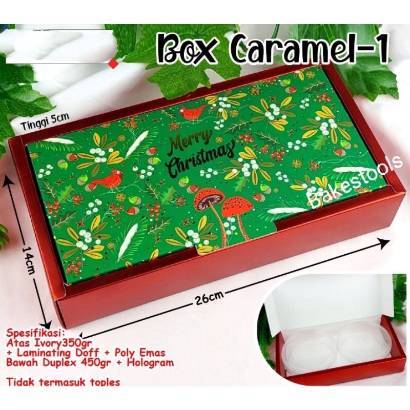 Jual Dus Box Kotak Hampers Natal Caramel (2 pcs) | Shopee Indonesia