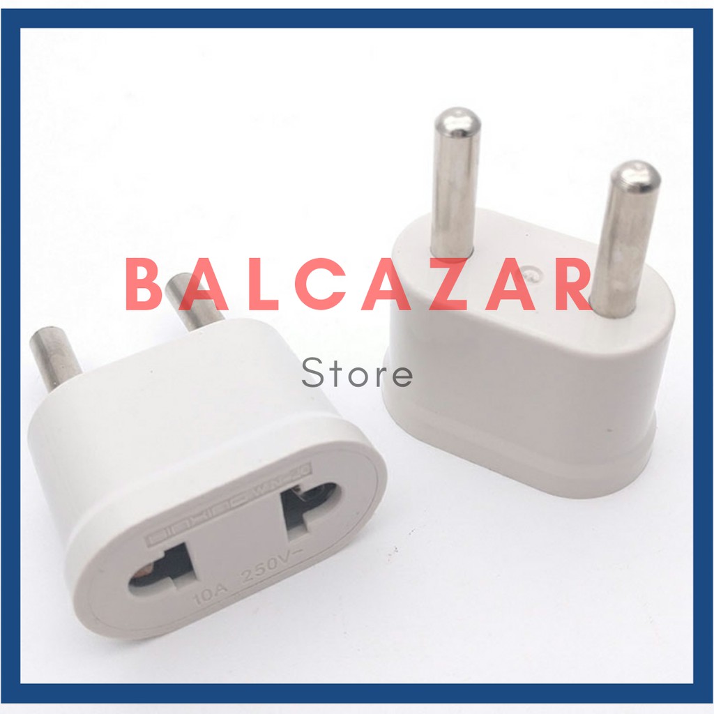Jual Adapter / adaptor / Converter / Konverter Colokan Gepeng Travel US ...