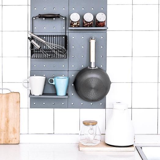 Jual Rak Dinding Lubang Multifungsi Storage Organiser | Shopee Indonesia