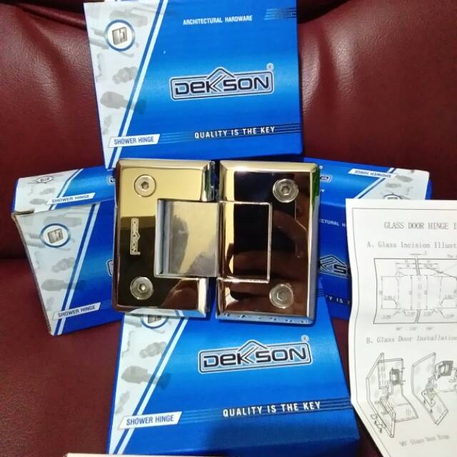 Jual Engsel shower Dekkson 5303 Glass to Glass 180° | Shopee Indonesia