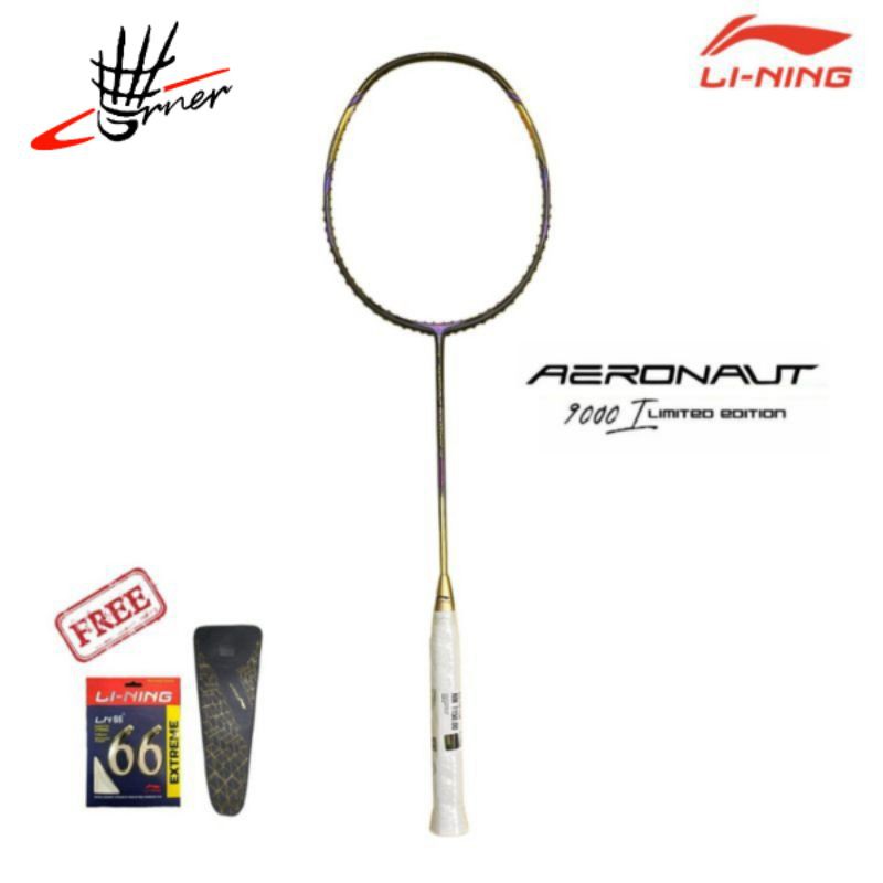 Jual Raket Badminton Lining Aeronaut 9000i 9000 i Instinct Original ...