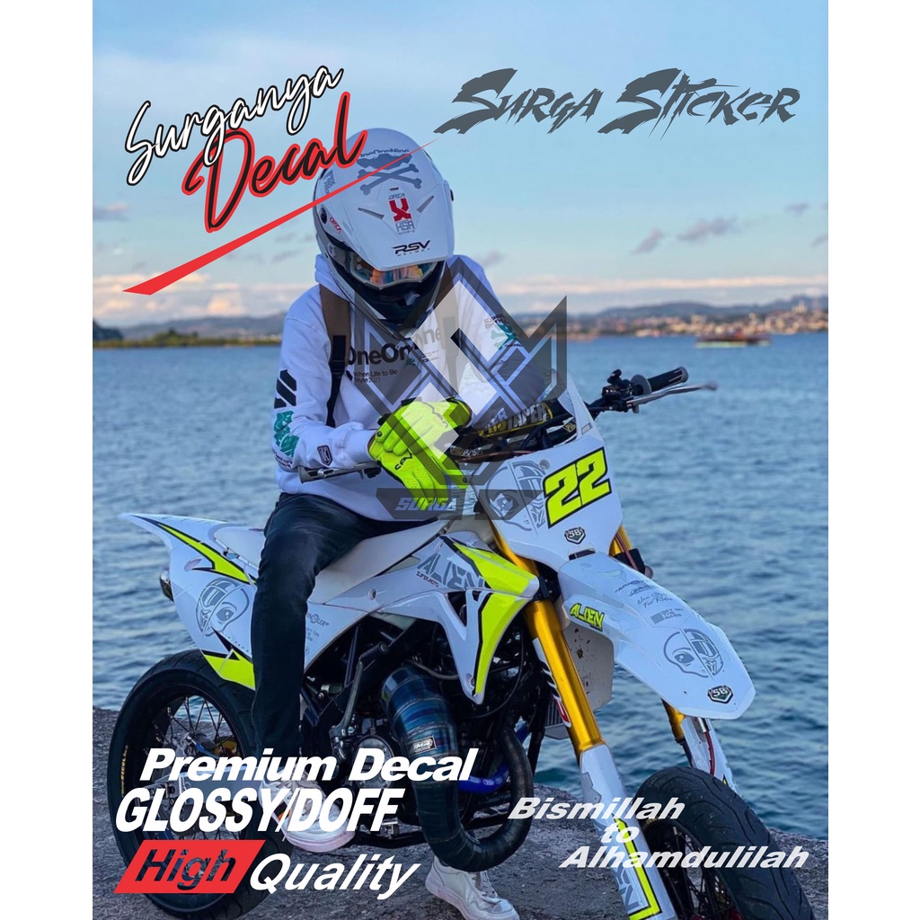 Jual DECAL KLX/GORDON/DTRACKER/CRF FULLBODY KEREN | Shopee Indonesia