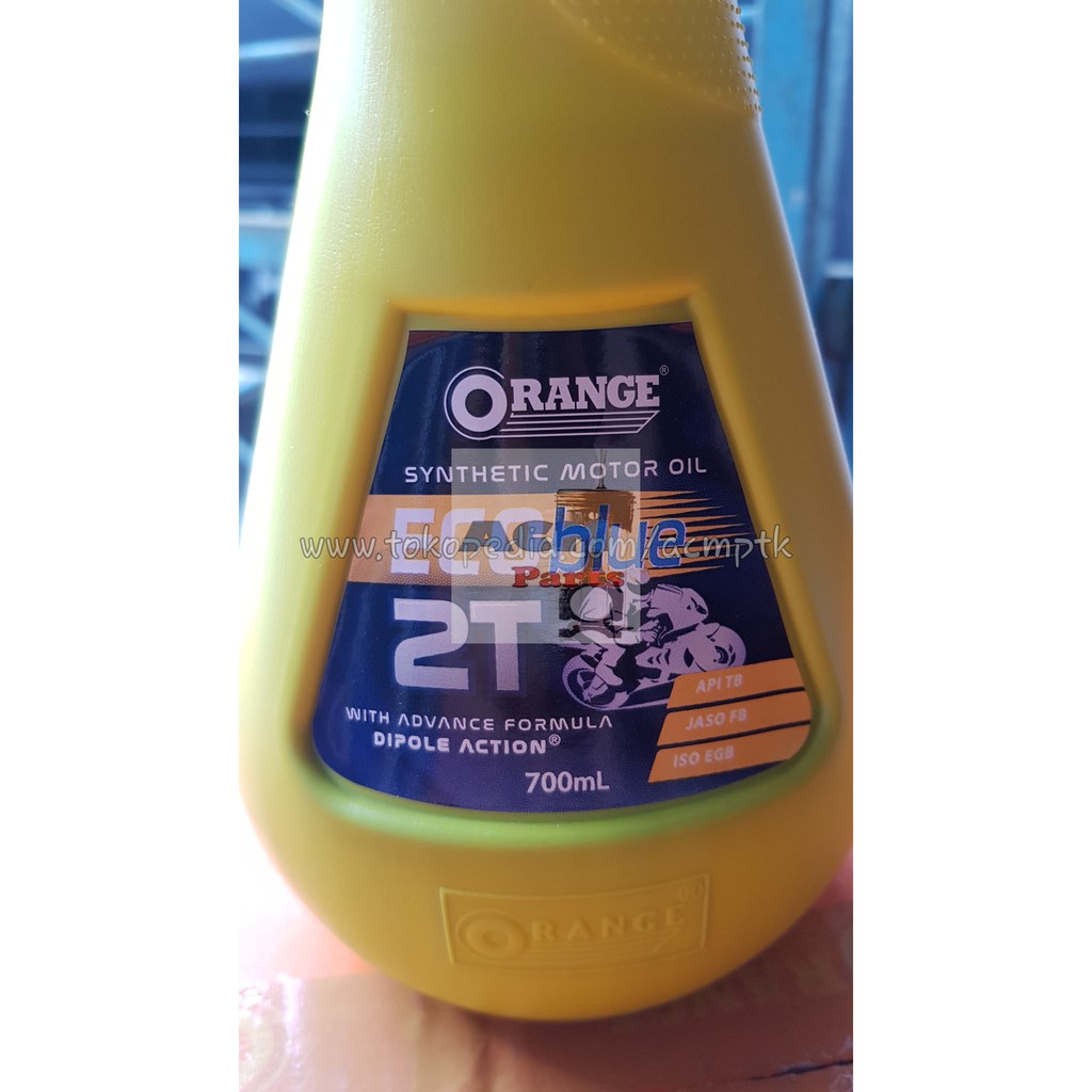 Jual Oli Samping Orange 2T Eco BLUE 700 mL | Shopee Indonesia