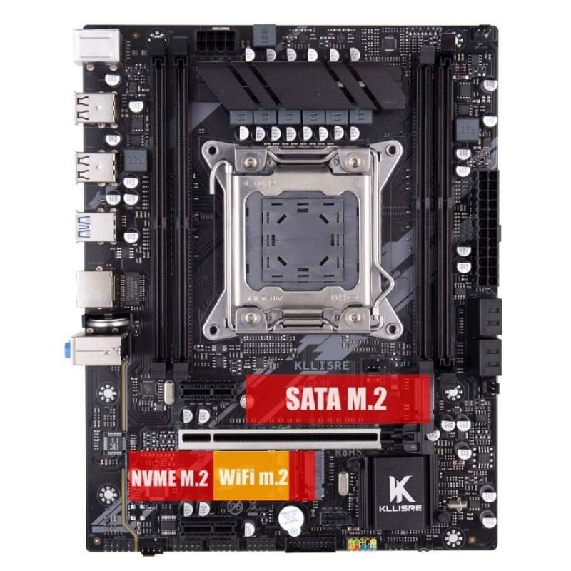 Jual Motherboard X99 DDR4 LGA 2011-3 Support Intel Xeon V3 V4 | Shopee ...