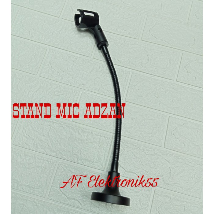 Jual Stand Mic Shalat Adzan Masjid standing microphone tempel dinding ...