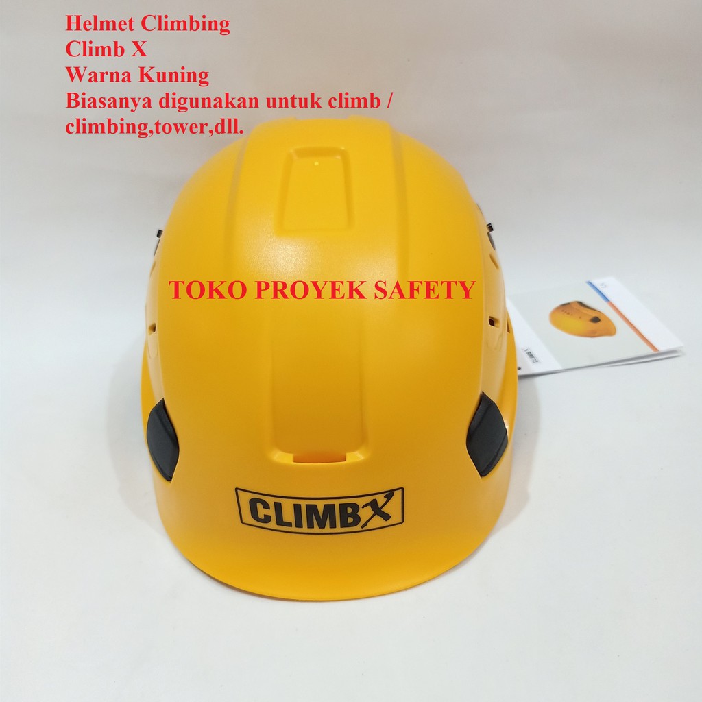 Jual HELM SAFETY CLIMB X / HELM CLIMBING / HELM PANJAT / HELMET ...