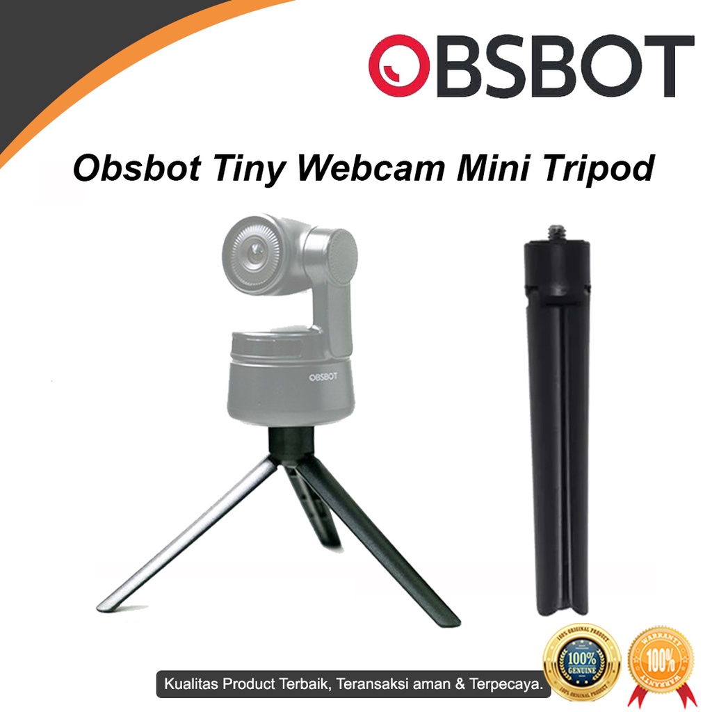 Jual Obsbot Tiny Webcam Mini Tripod Original Web Cam | Shopee Indonesia