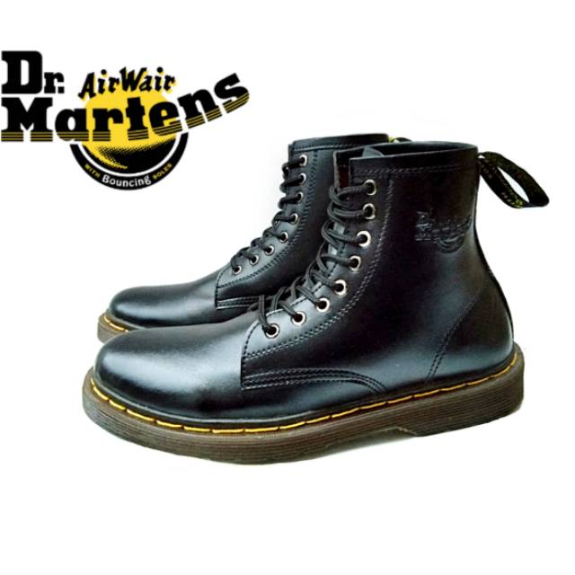 Jual Sepatu Dokmar Boots Pria dan Wanita Dockmart Boot 8 Hole Kulit ...