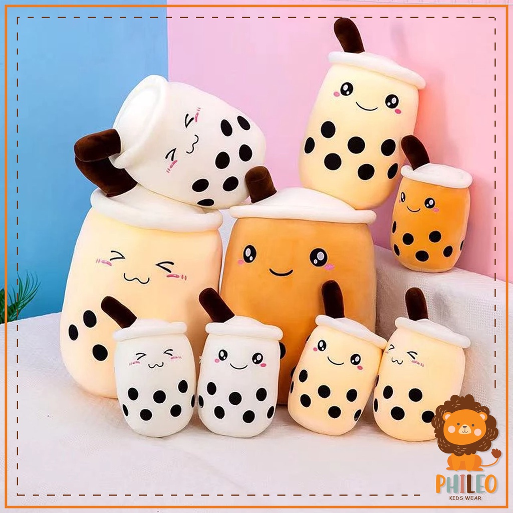 Jual PHILEO | BONEKA LUCU - BOBA BUBBLE MILK TEA - BROWN SUGAR - MAINAN ...