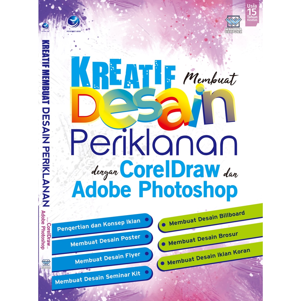 Jual Penerbit Andi - Kreatif Membuat Desain Periklanan Dengan CorelDraw ...