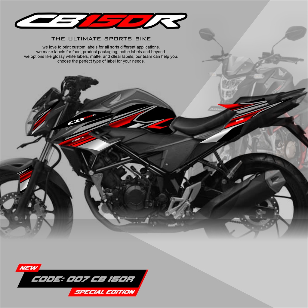 Jual STRIPING CB 150R - CB150R (COD) | Shopee Indonesia