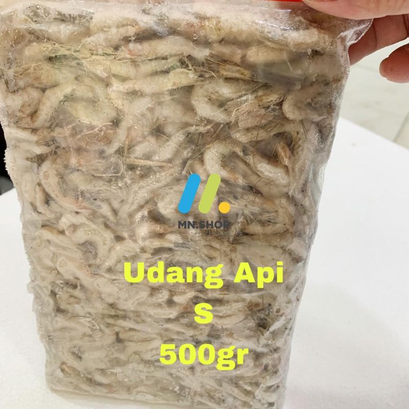 Jual Udang Api Size S Pakan Ikan Predator 500gr | Shopee Indonesia
