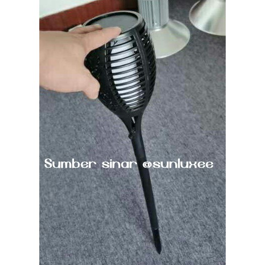 Jual lampu obor tenaga matahari solar cell | Shopee Indonesia