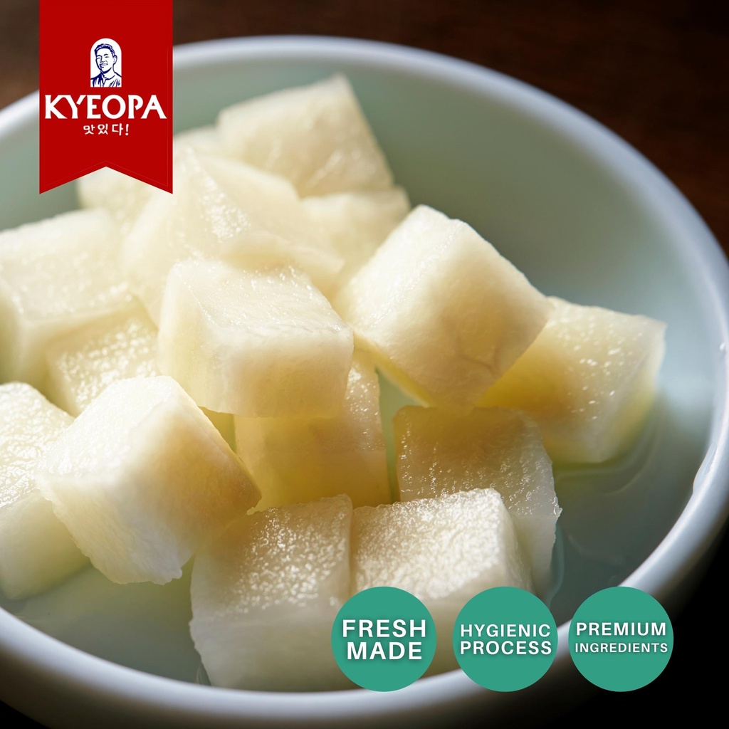 Jual KYEOPA White Pickled Radish / Chicken-mu 500G (HALAL) | Shopee ...