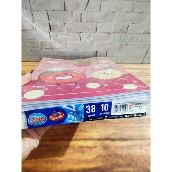 Jual (1 Pack isi 10)Buku Tulis SiDU 38 lembar | Shopee Indonesia