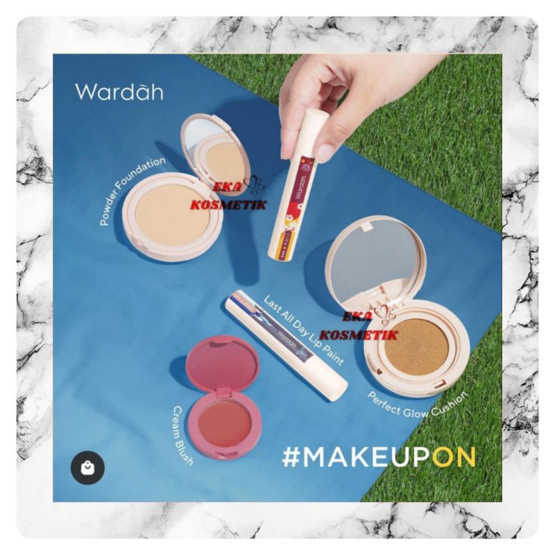 Jual ️ EKA KOSMETIK ️ WARDAH SET MAKE UP Mask OFF Make Up On # ...