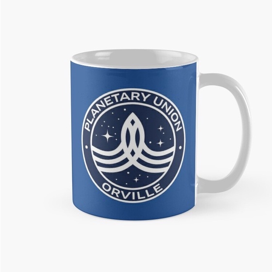 Jual Mug Keramik The Orville | Planetary Union Logo | Shopee Indonesia