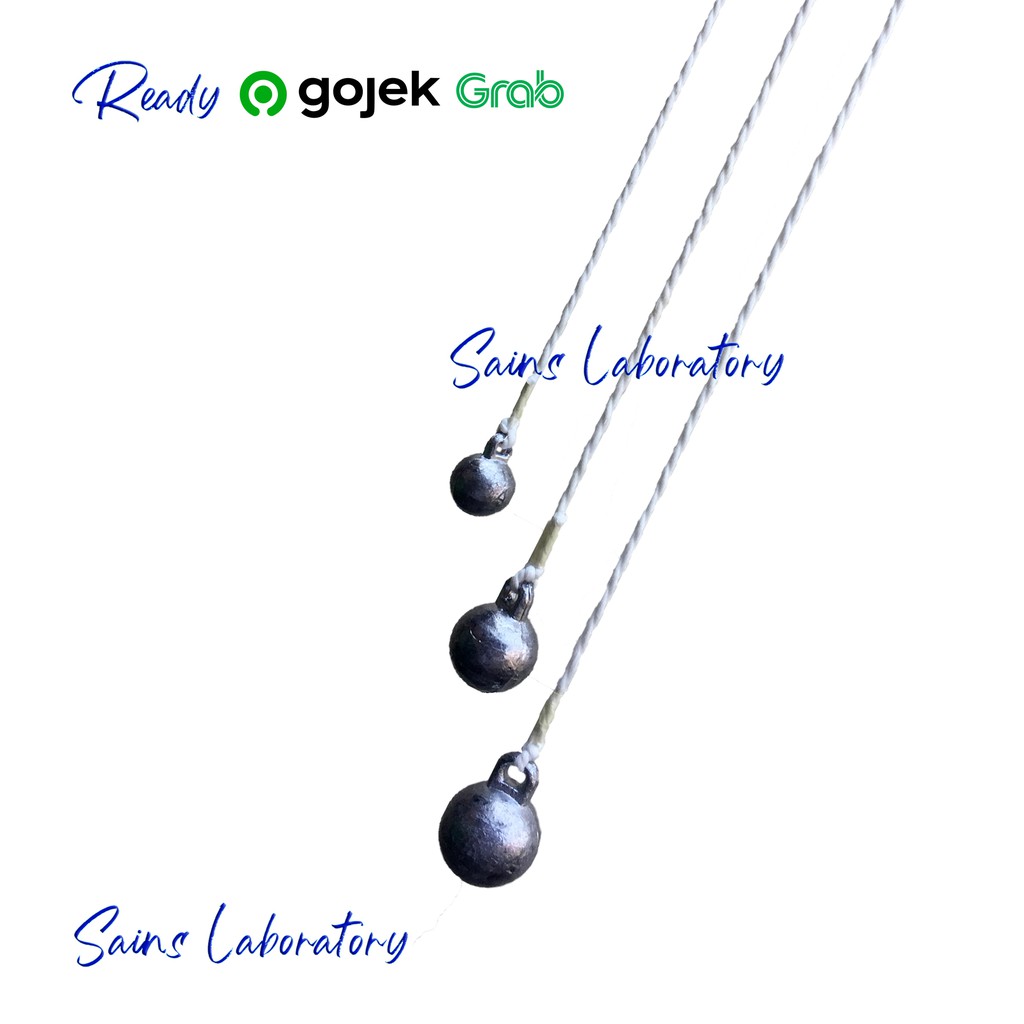 Jual Pendulum Bandul Matematis 3 Jenis 50, 100, 150 gr Ayunan Bandul ...