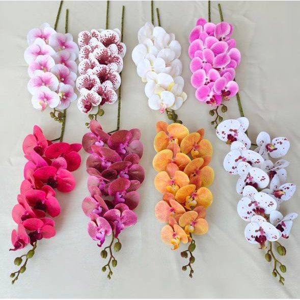 Jual Bunga Anggrek Palsu Orchid Artificial untuk Dekorasi Minimalis ...