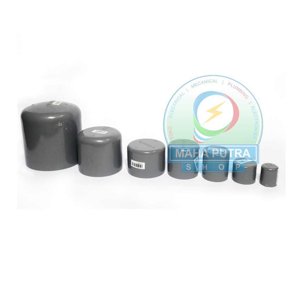 Jual TUTUP PIPA PVC 1/2". DOP PIPA 1/2" INCH AW MERK RUCIKA | Shopee ...