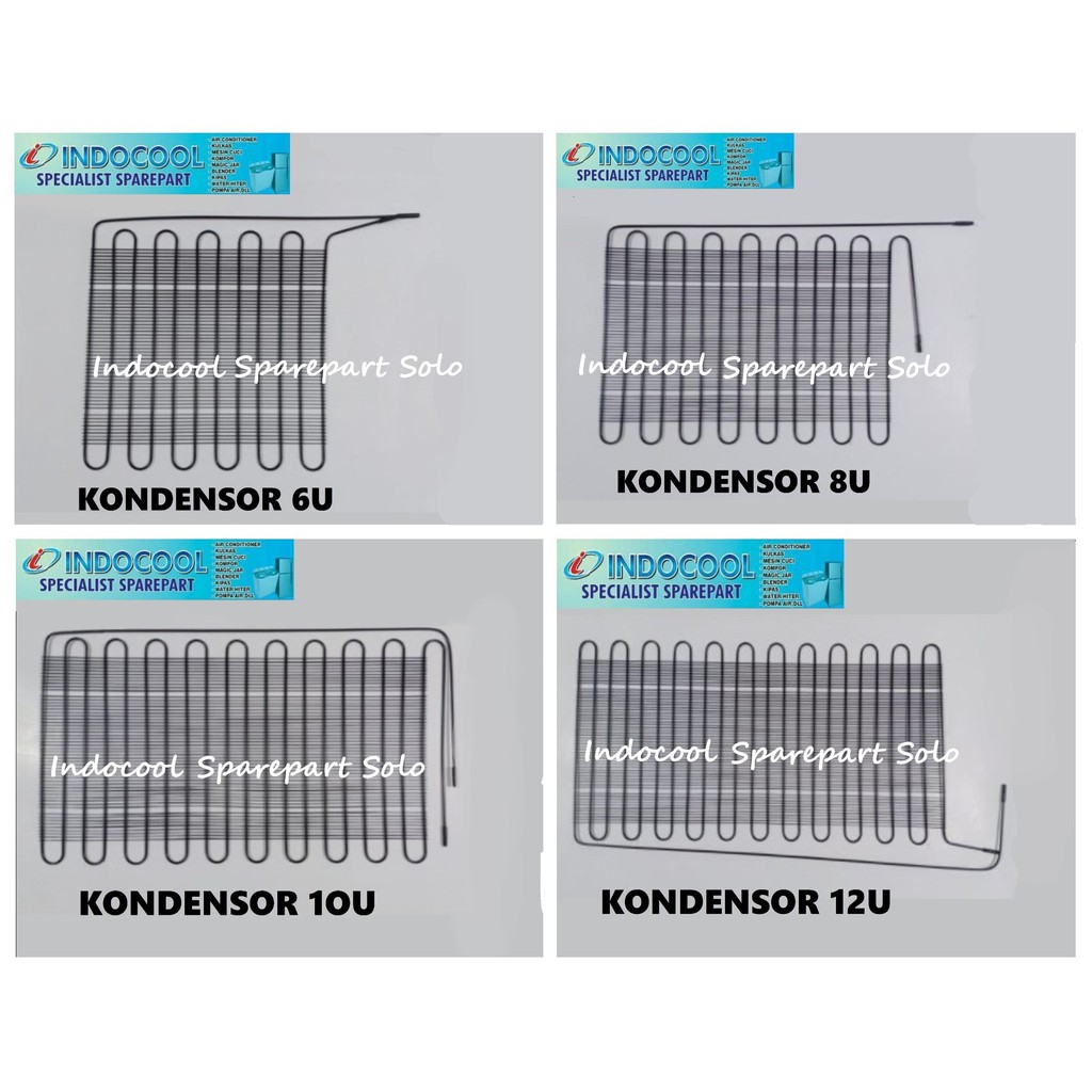 Jual kondensor kulkas 2 pintu 6,8,10,12u | Shopee Indonesia