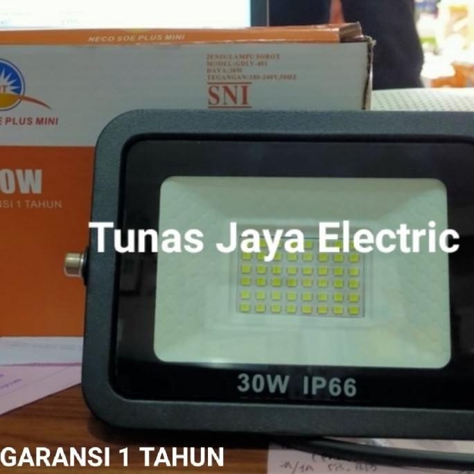 Jual Lampu Sorot LED 30 Watt Flood Light (GARANSI 1 Tahun) Standar SNI | Shopee Indonesia